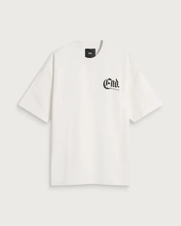 END. Got The Chalk? T-shirt - Ecru