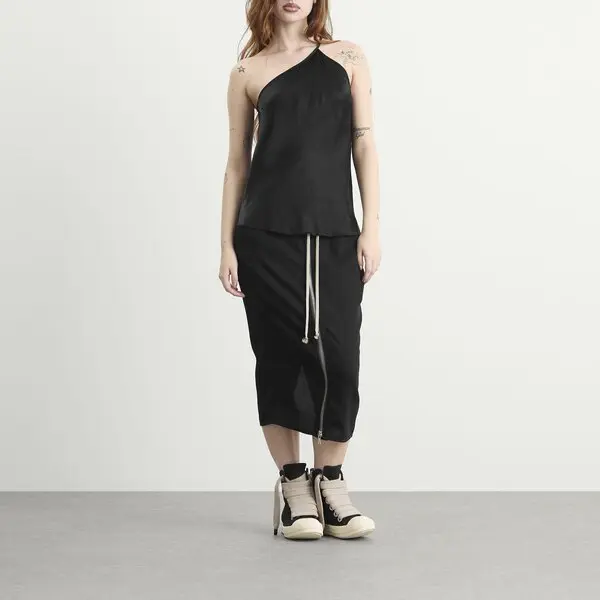 Rick Owens One Shoulder Slip Top