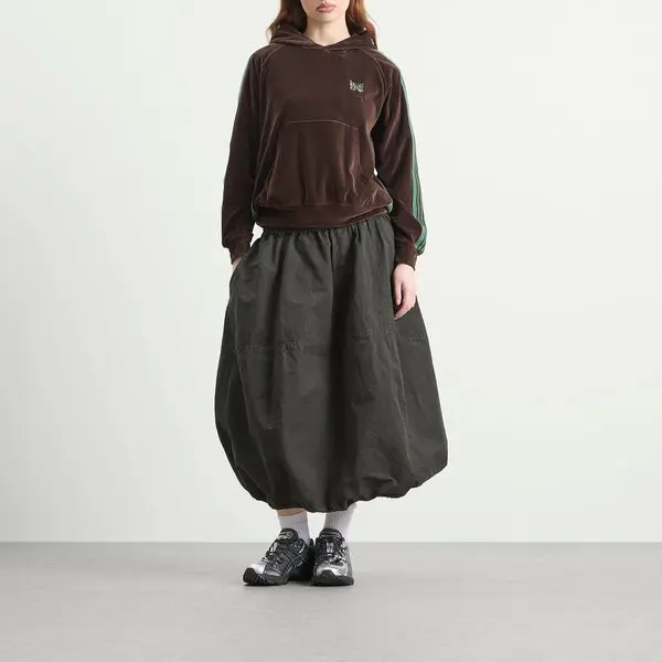Needles Track Hoodie - Brown