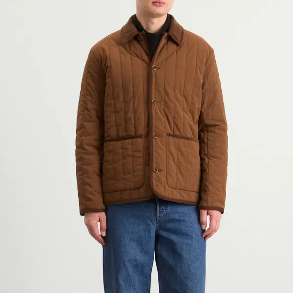 A.p.c. Leone Technical Canvas Quilted Jacket