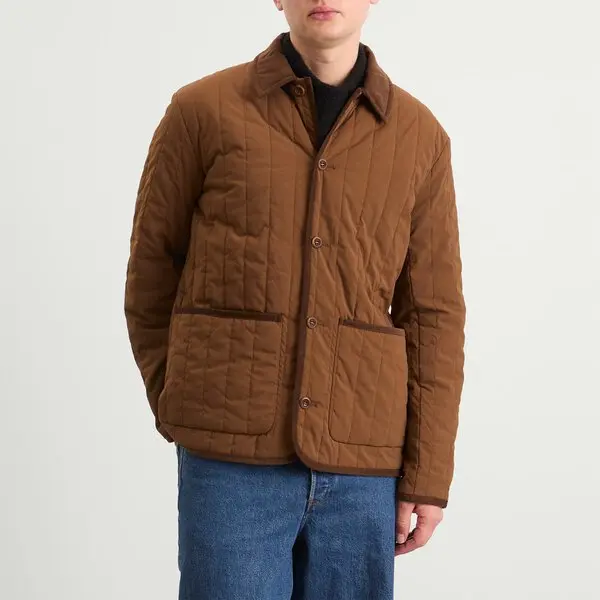 A.p.c. Leone Technical Canvas Quilted Jacket