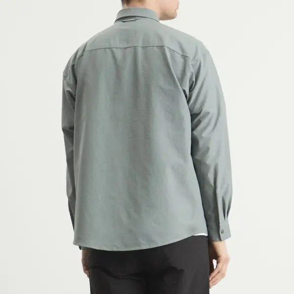AND WANDER Dry Breathable Shirt - Blue Grey