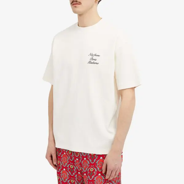 Drole De Monsieur Script Logo T-shirt