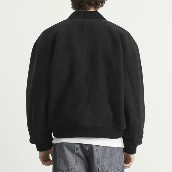 Studio Nicholson Shearling Leather Bomber Jacket