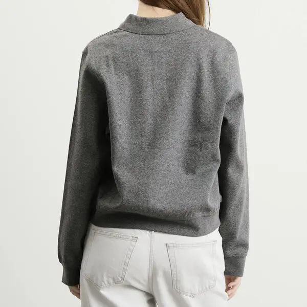 Samsøe Samsøe Sadory Long Sleeve Polo Top