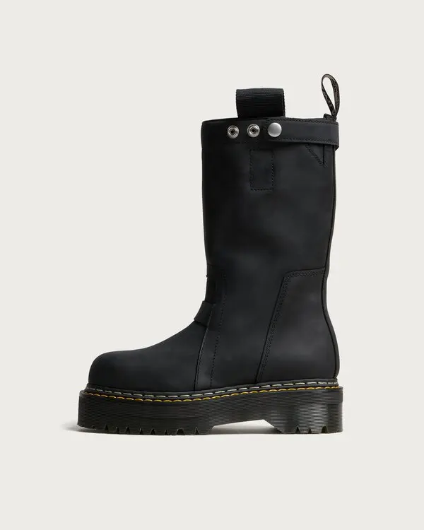 Rick Owens X Dr. Martens Quad Sole Pull On Boot