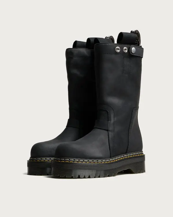 Rick Owens X Dr. Martens Quad Sole Pull On Boot