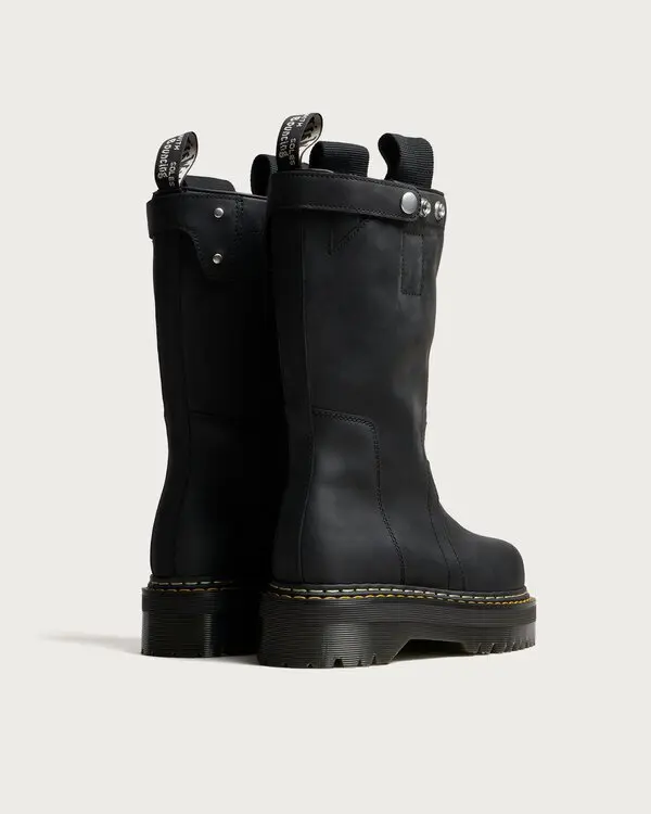 Rick Owens X Dr. Martens Quad Sole Pull On Boot