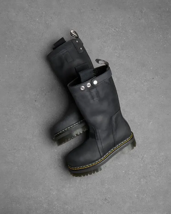 Rick Owens X Dr. Martens Quad Sole Pull On Boot
