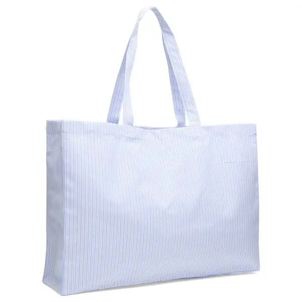 A.p.c. Striped Poplin Diane Shopping Tote
