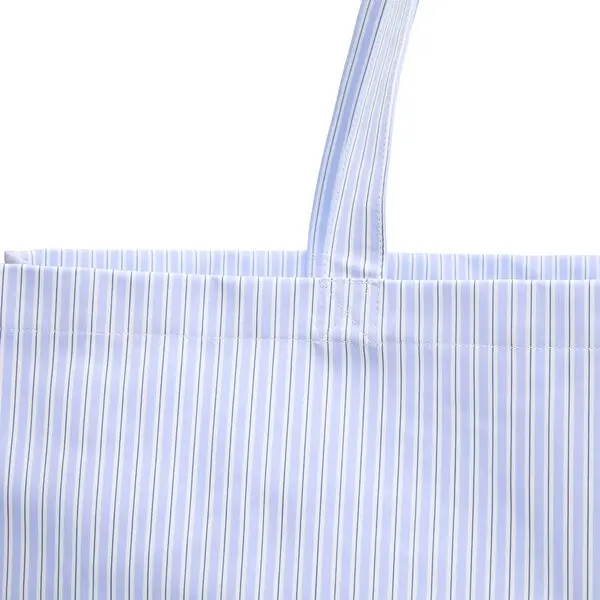 A.p.c. Striped Poplin Diane Shopping Tote