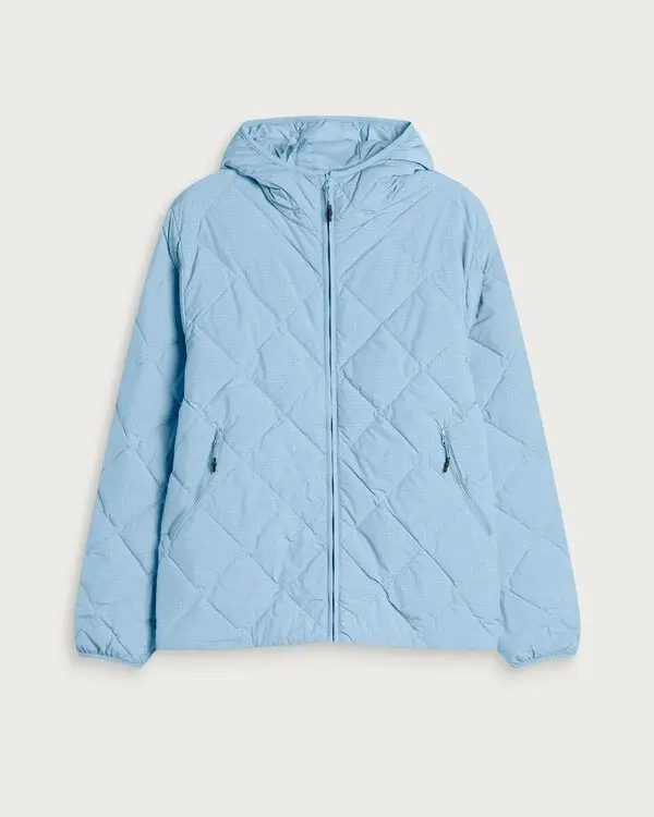 HIKING PATROL Base Grid Lt Down Hooded Jacket