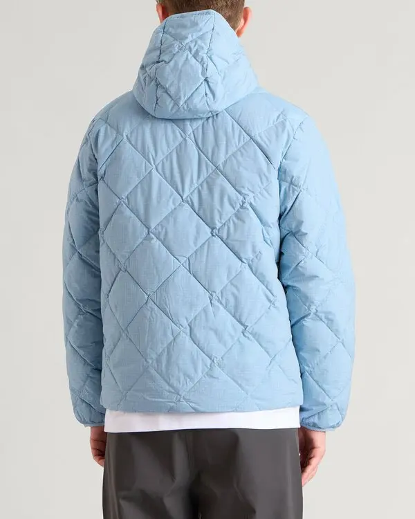 HIKING PATROL Base Grid Lt Down Hooded Jacket