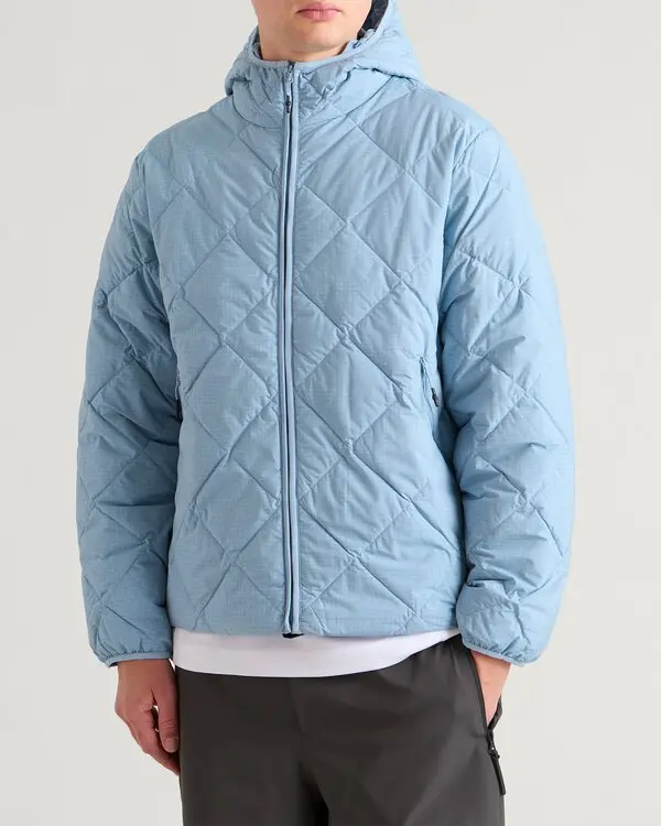 HIKING PATROL Base Grid Lt Down Hooded Jacket