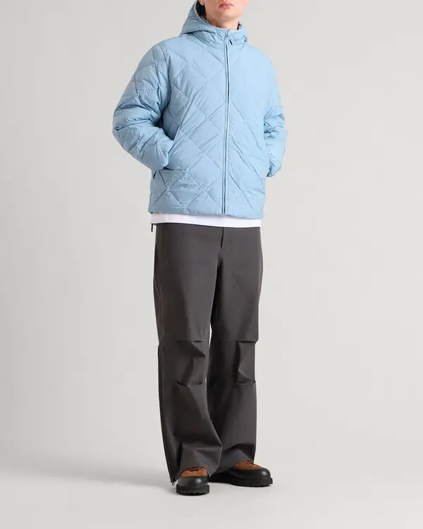 HIKING PATROL Base Grid Lt Down Hooded Jacket