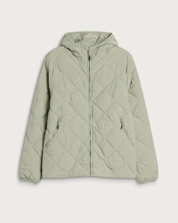 HIKING PATROL Base Grid Lt Down Hooded Jacket