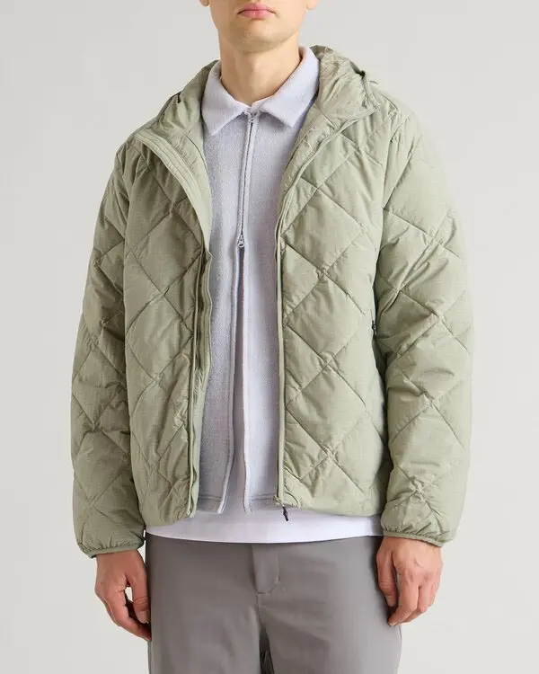 HIKING PATROL Base Grid Lt Down Hooded Jacket