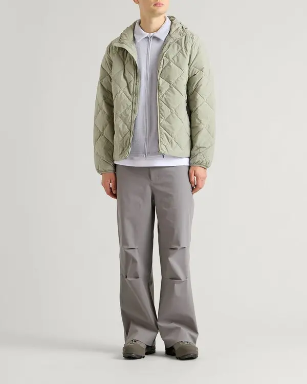 HIKING PATROL Base Grid Lt Down Hooded Jacket
