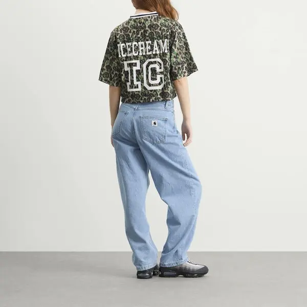 ICECREAM Cropped Football Jersey T-shirt