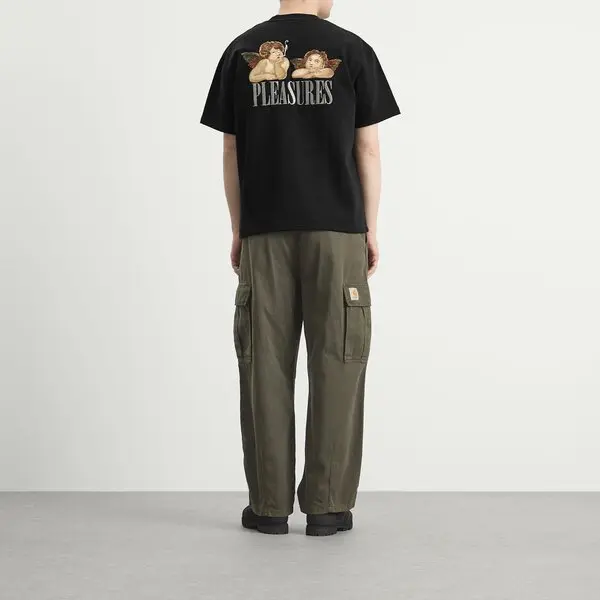 PLEASURES Dynamic Emboirdery T-shirt