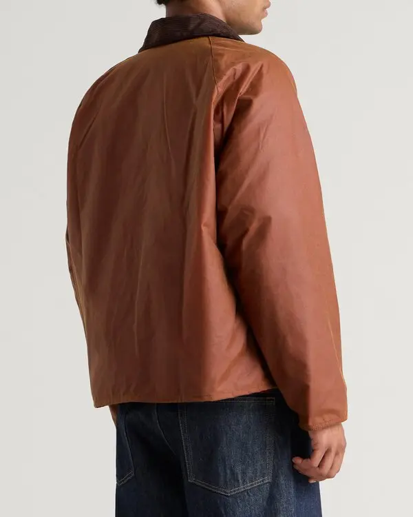 Barbour X Paul Smith Key Transport Wax Jacket