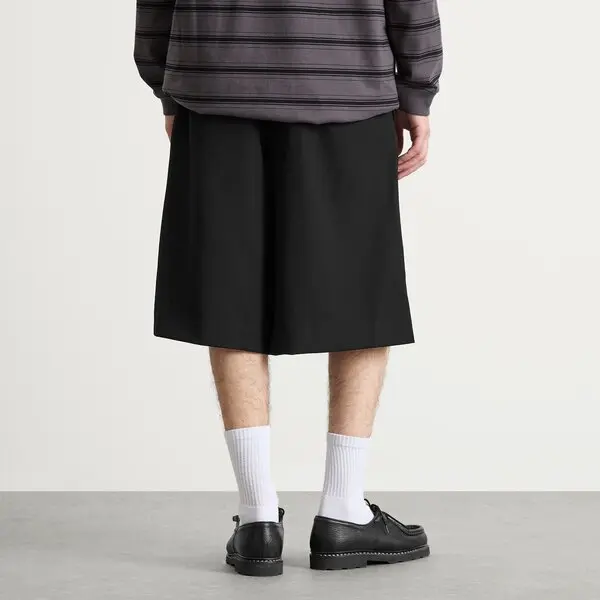 Comme Des Garçons Wool Shorts
