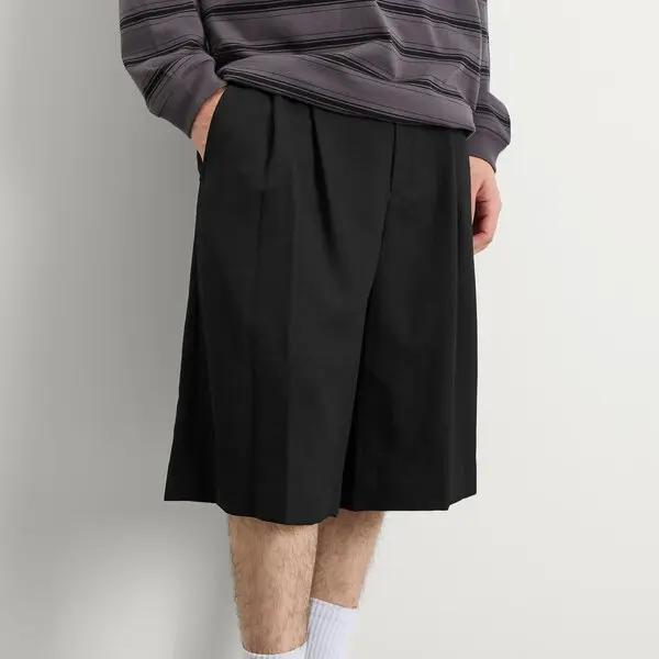 Comme Des Garçons Wool Shorts