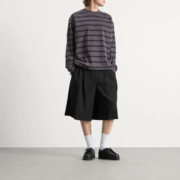 Comme Des Garçons Wool Shorts