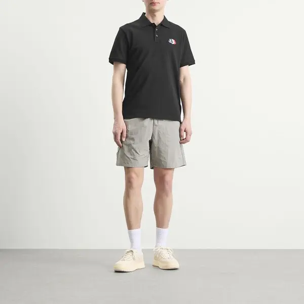 Moncler Tripe Crest Polo Shirt