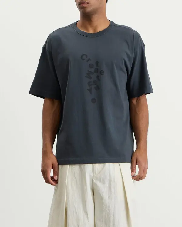 You Must Create Triple Scrambled Print T-shirt