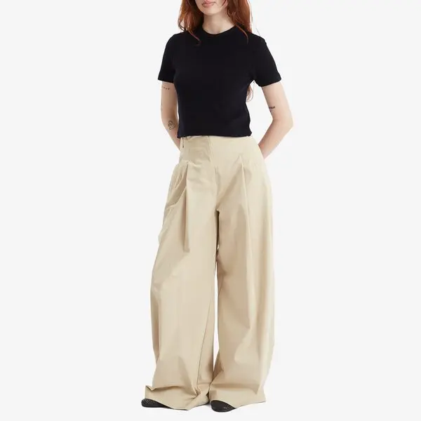 Auralee Washable Wool Pile T-shirt