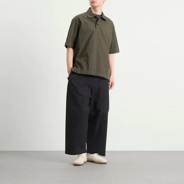 MARGARET HOWELL Offset Placket Polo