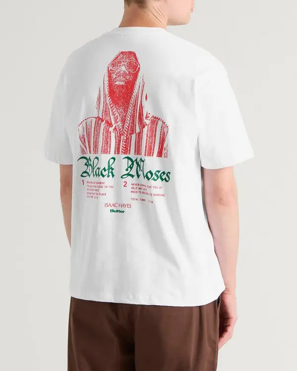 BUTTER GOODS Black Moses T-shirt