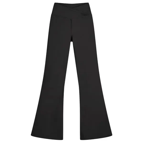 TALA Dayflex Wrap Flared Yoga Pants '30 - Shadow Black