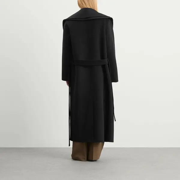 RÓHE Signature Double-faced Scarf Coat With Belt Jacket