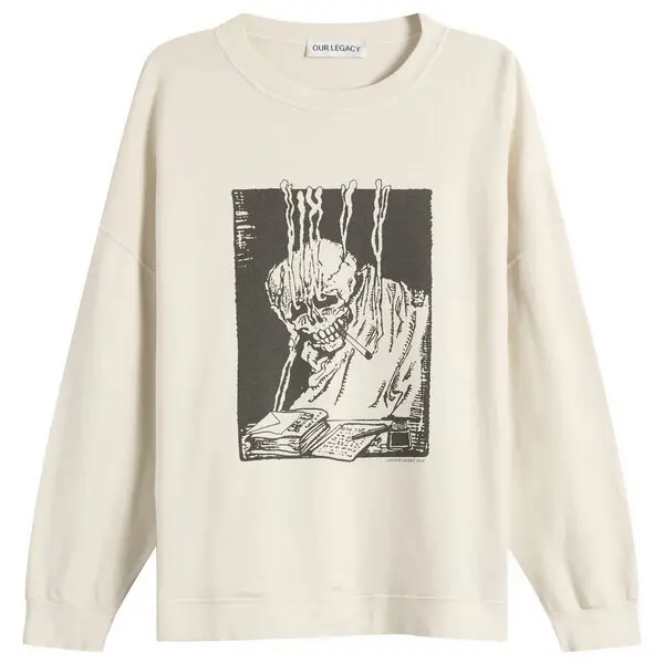 Our Legacy Angry Fan Mail Slack Sweatshirt