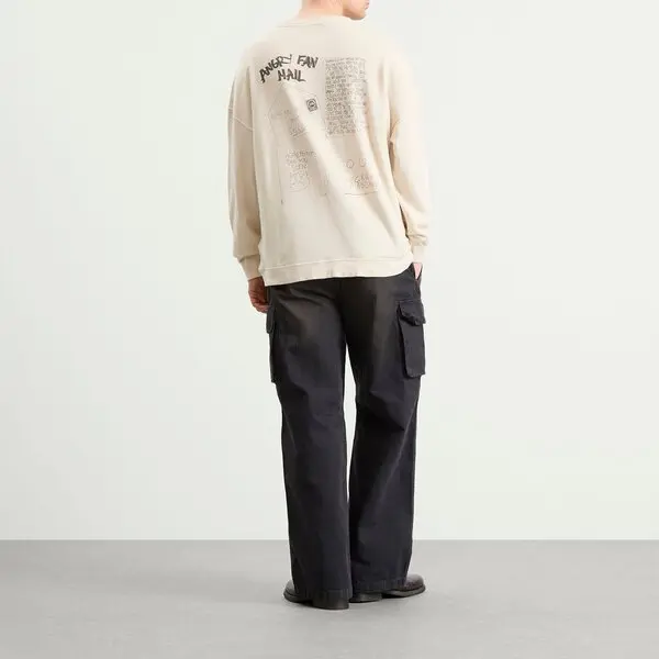 Our Legacy Angry Fan Mail Slack Sweatshirt