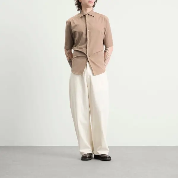 JIL SANDER Shorts Sleeve Boxy Fit Shirt