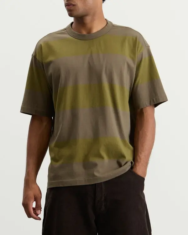 You Must Create Triple Wide Stripe T-shirt
