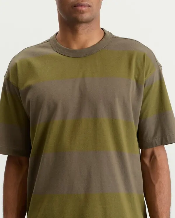 You Must Create Triple Wide Stripe T-shirt