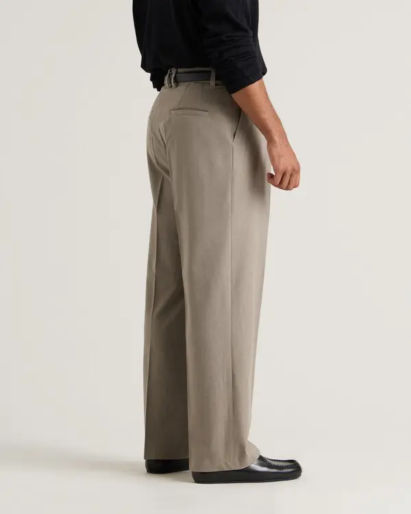 DANIEL SIMMONS Essential Pleated Trousers