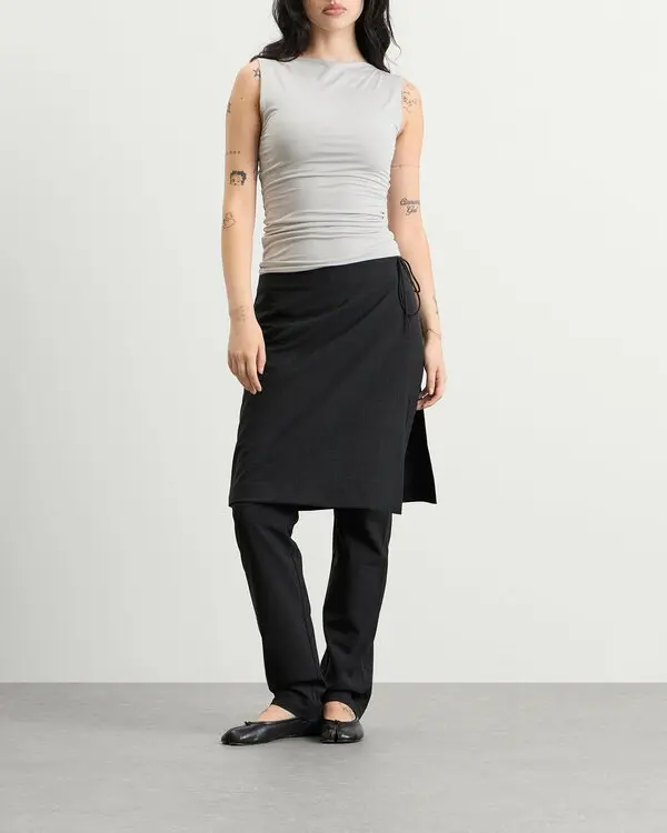 ST. AGNI Wool Sarong Pants