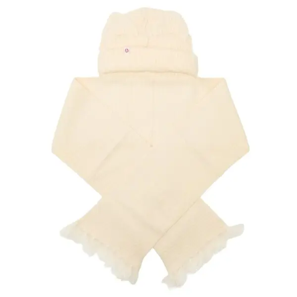 CHARLES JEFFREY Alpaca Chunky Ears Scarf Beanie