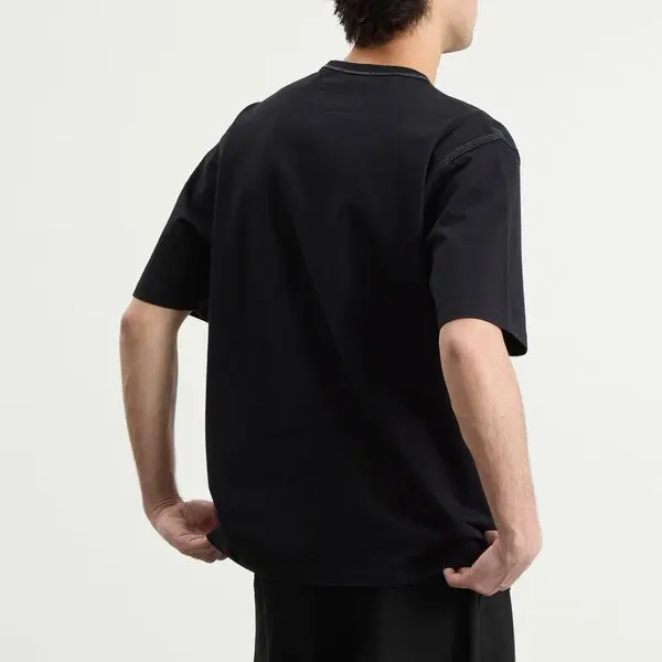 C.P. COMPANY 30/2 Embroidered British Sailor Logo T-shirt
