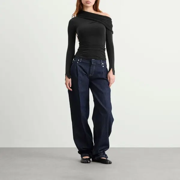 PEACHY DEN The Kylie Cold Shoulder Top