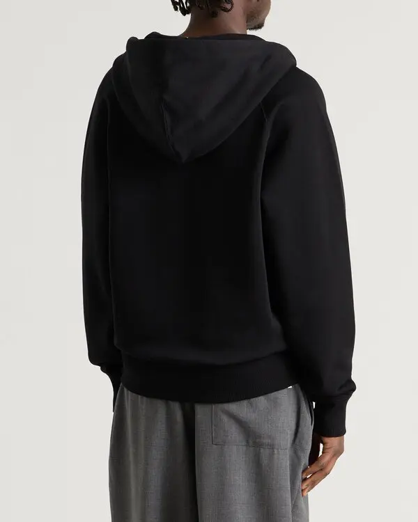 AMI Paris Adc Loopback Zip Hoodie