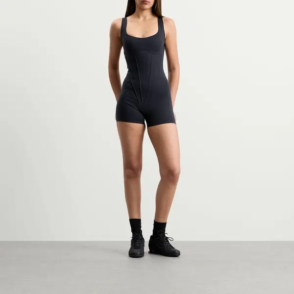 Nike X Skims Matte Corset Shorts One Piece 2