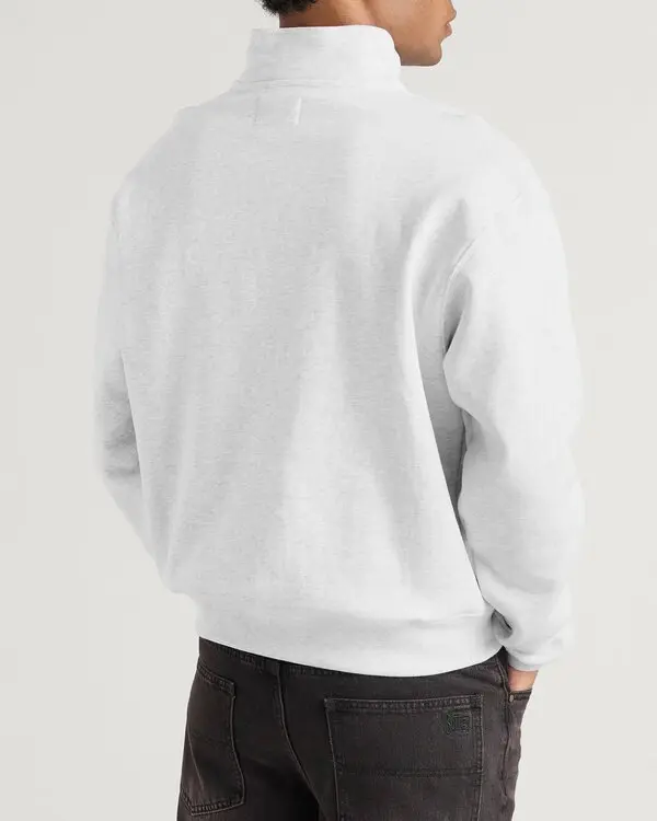 BUTTER GOODS Panel 1/4 Zip Sweatshirt
