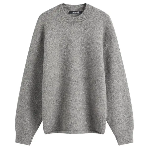 Jacquemus Back Logo Knit Jumper