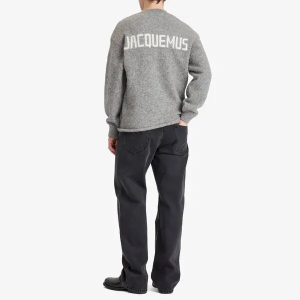Jacquemus Back Logo Knit Jumper